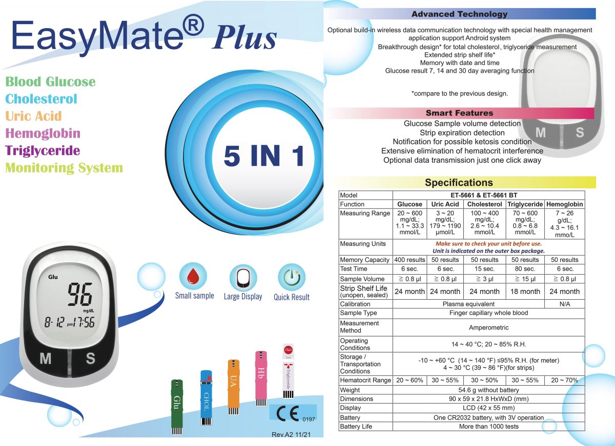 EasyMate Plus 5 in 1 Monitoring Device – Prima Dinamik